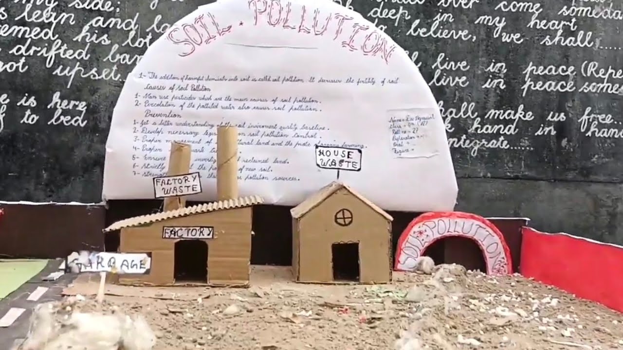 'Soil Pollution' Model presented by Dev Agarwal - YouTube