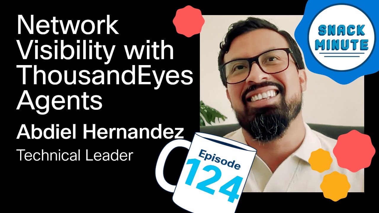 Network Visibility with ThousandEyes Cloud Agents | Snack Minute Ep. 124 - YouTube