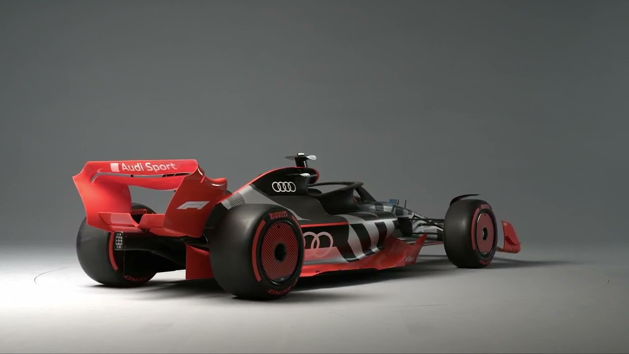 Showcar with Audi F1 launch livery - 🏎️ - YouTube
