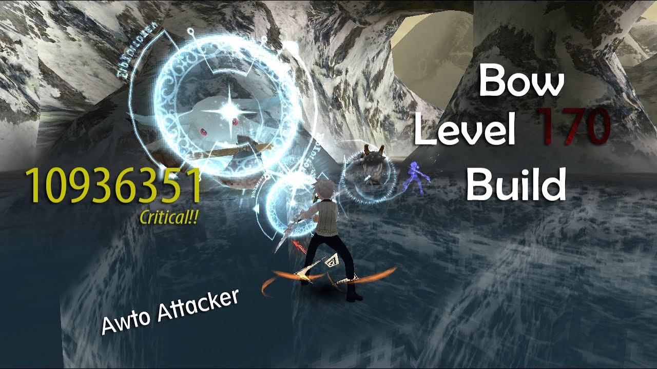 Toram Online | Bow level 170 build Awto Attacker - YouTube