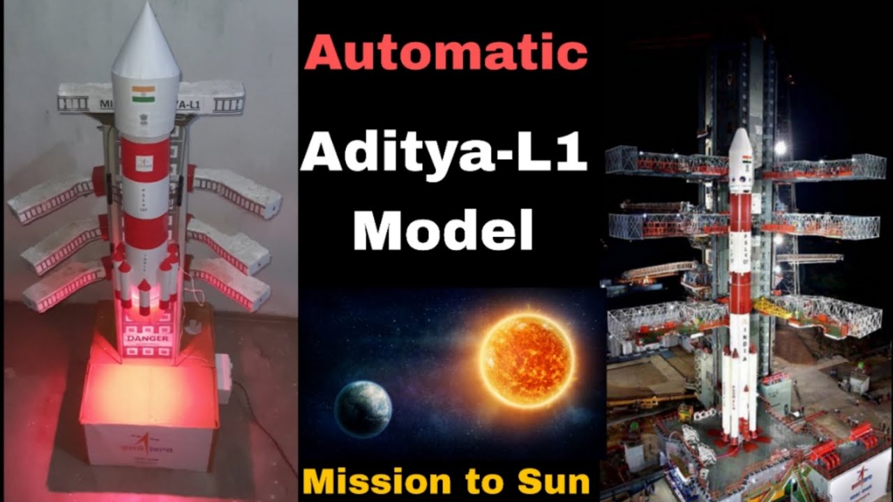 making Aditya L1 Model | Automatic | Science project | Mission to Sun ...