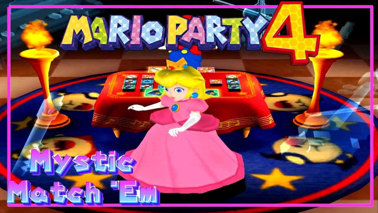 ♡Mario Party 4 - Mystic Match 'Em (Peach Gameplay)♡ - YouTube