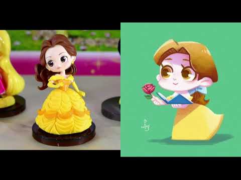 chibby doll v/s anime disney princess new trending lisa or lena barbie doll