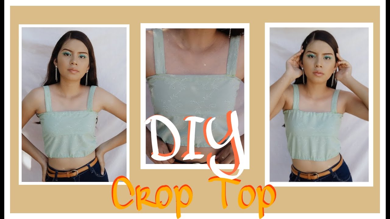 DIY CROP TOP - YouTube
