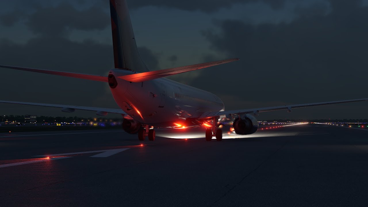 X PLANE 12 3 FREAKING BEAUTIFUL SUNSET KINDA RAINY NIGHT STOCK 738 FAST ...