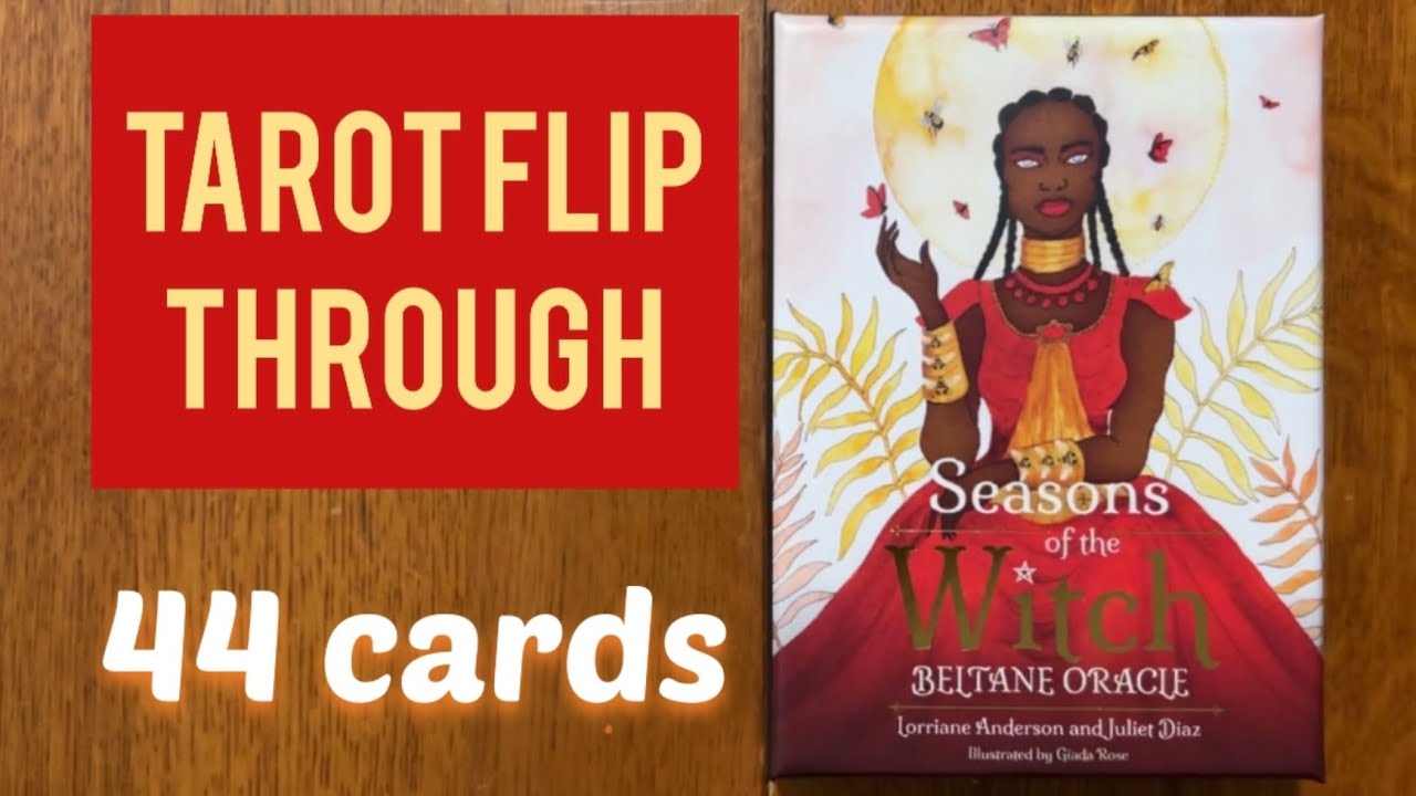 Seasons of the Witch, Beltane Oracle - Tarot flip through - YouTube