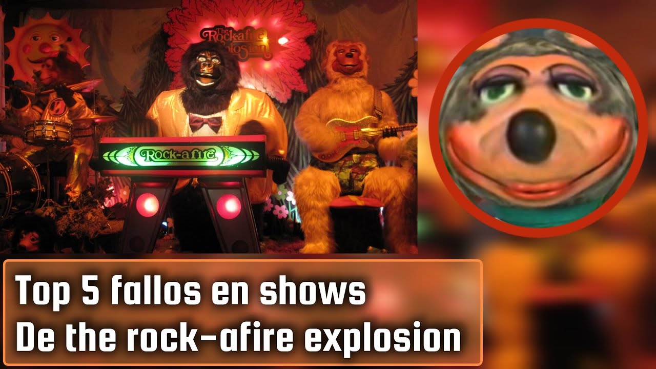 Top 5 fallos en shows de rock fire explosion [parte 1] - YouTube