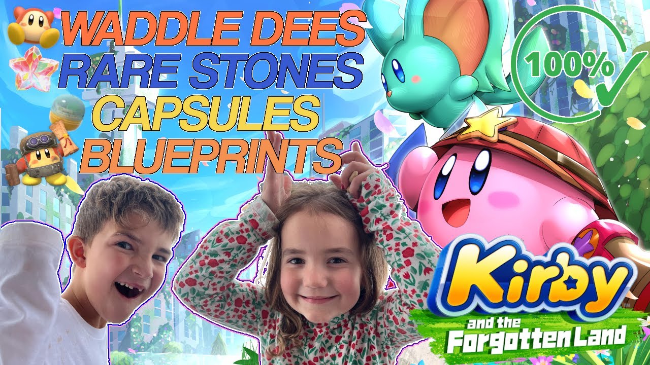 Kirby and the Forgotten Land 111 Redgar Forbidden Lands Lab Discovera ...