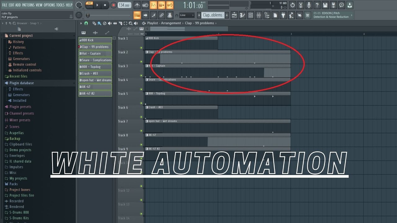 How to Delete White Automation From The Channels in The Playlist Fl ...