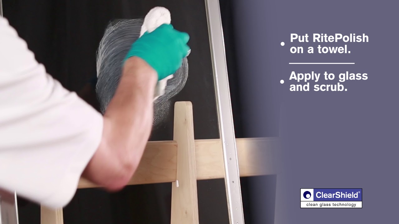 How to use ClearShield Ritepolish - YouTube