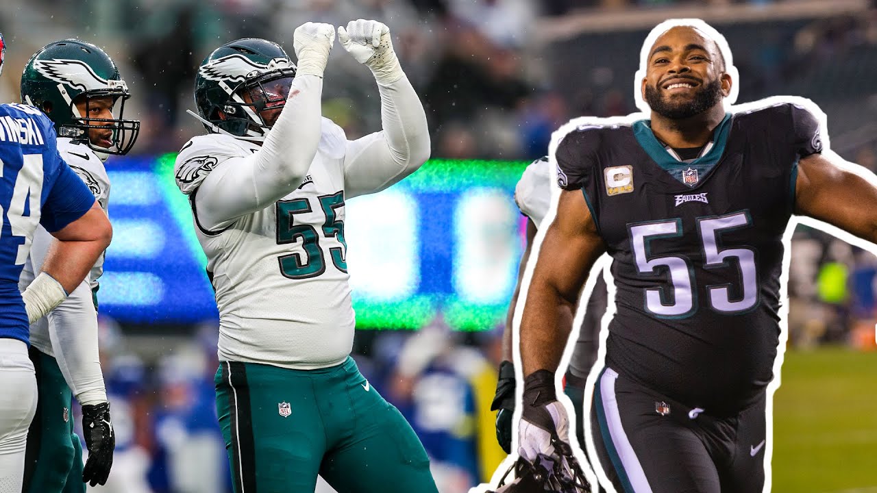 Brandon Graham Reviews the Victory Over the New York Giants - YouTube