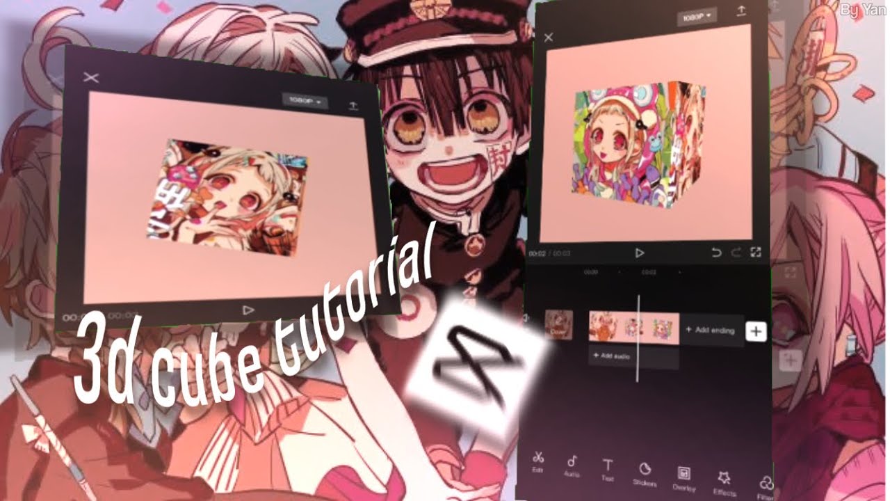 3D cube tutorial :: Capcut tutorial | Mograph/candy style - YouTube