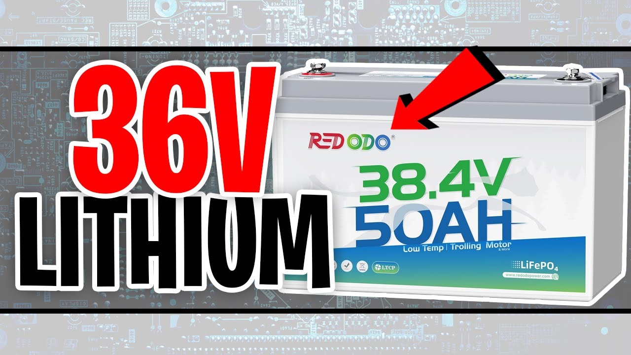 Redodo 36v Lithium Battery Review! - YouTube