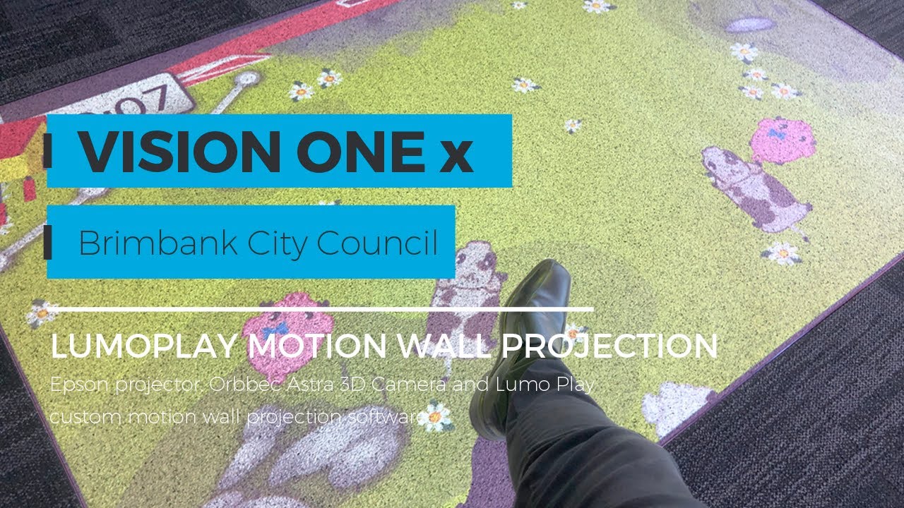 Brimbank City Council, Library - Lumo Play Motion Interactive Floor ...