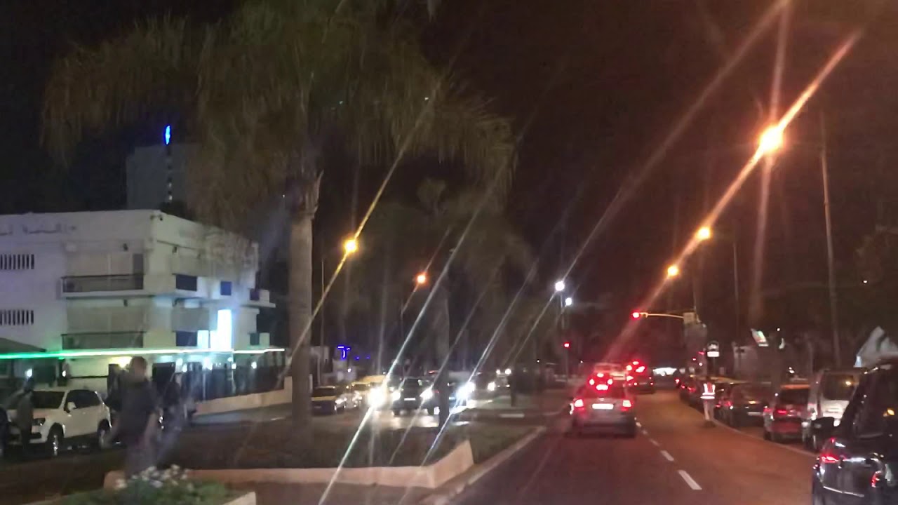 Agadir at night أكادير الجميل المغرب Morocco 🇲🇦 - YouTube