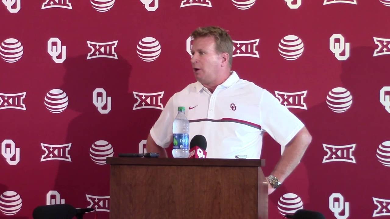 OU Media Day 2016 - Mike Stoops - YouTube