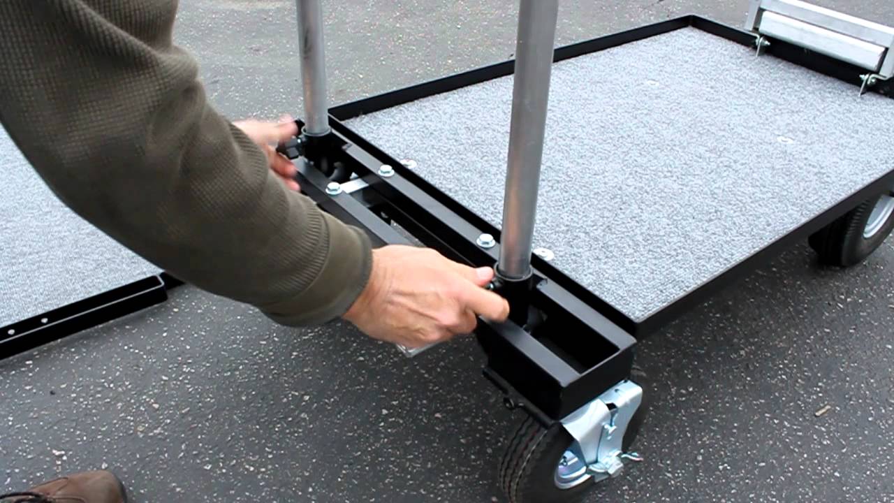 How to put a Top Shelf in Backstage Magliner Cart.MOV - YouTube