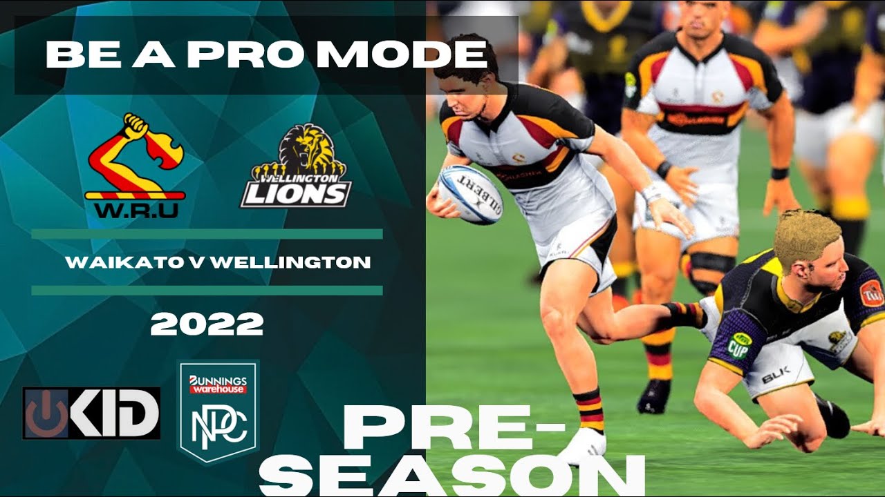 Waikato v Wellington: Bunnings NPC Pre-Season 2022 - Rugby Challenge 4 ...