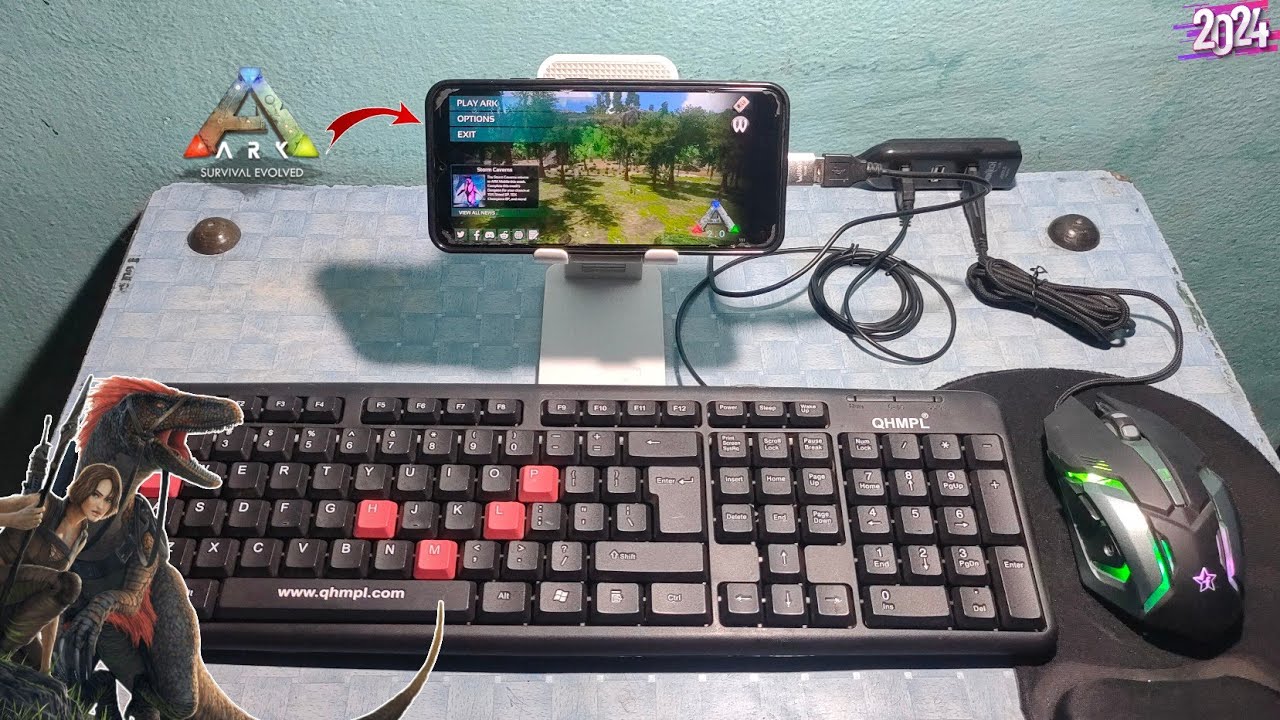 How To Play ARK Survival Evolved Game With Mouse And Keyboard On Mobile ...