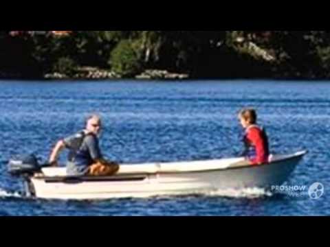 Cremo crescent 380 small boat, rowing boa - YouTube