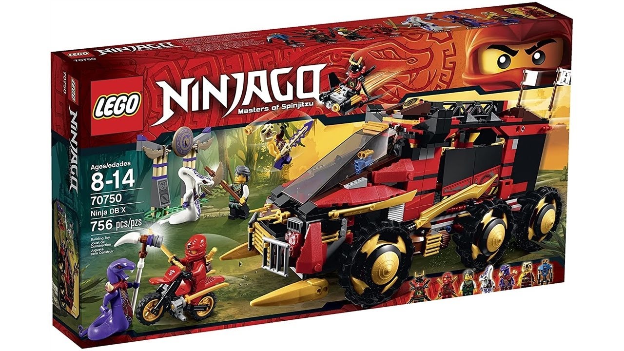 Lego Ninjago Ninja DB X Toy - YouTube