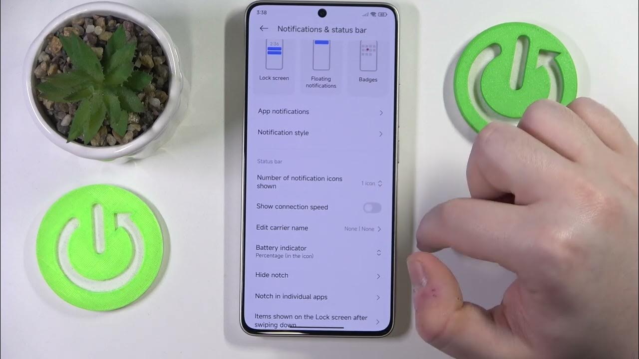 How to display internet speed on status bar on Redmi Turbo 3 | Step-by-step guide - YouTube