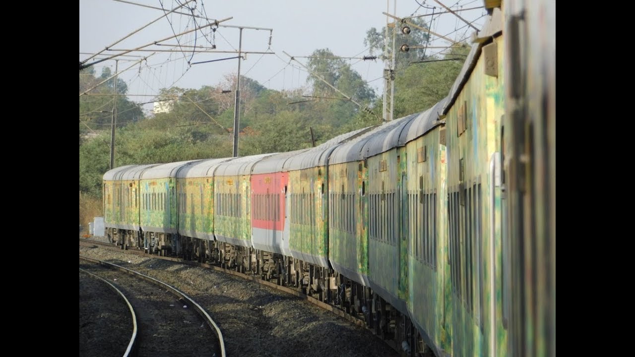 Mumbai To Jaipur : Full Journey : 12239 Mumbai Central - Jaipur Duronto ...