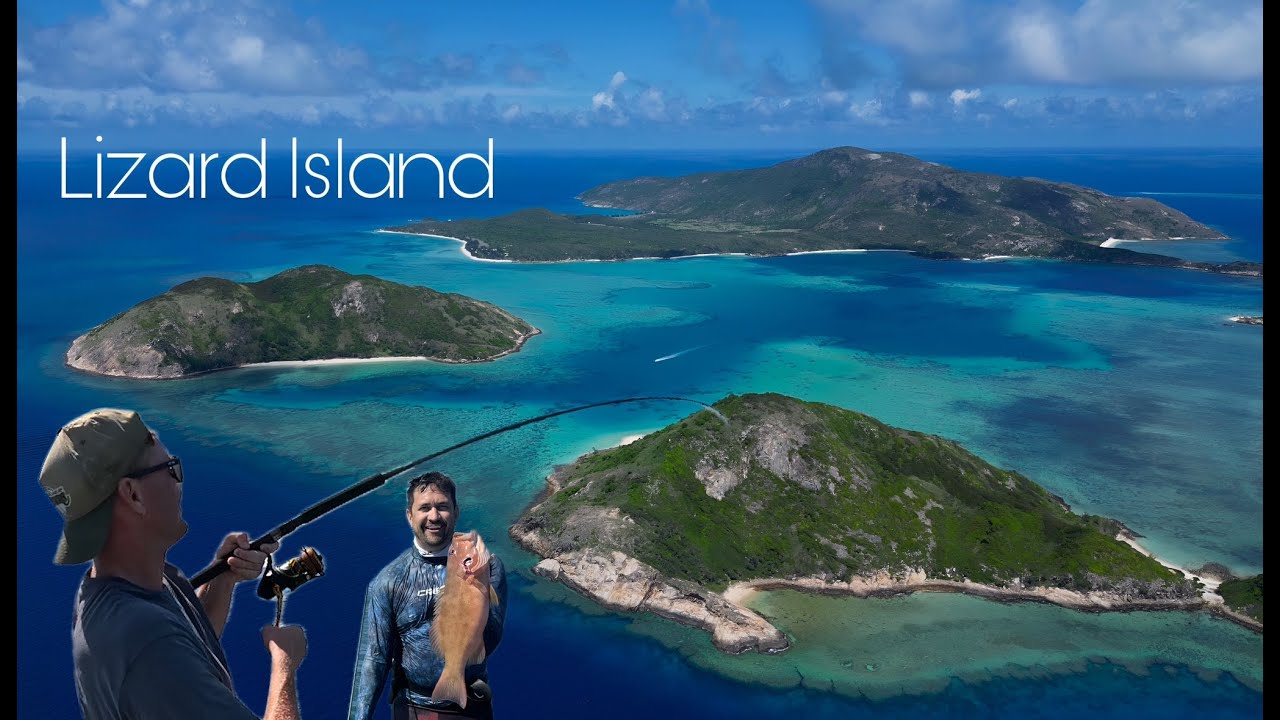 Exploring, Spearing & fishing Lizard Island with the boys! - YouTube