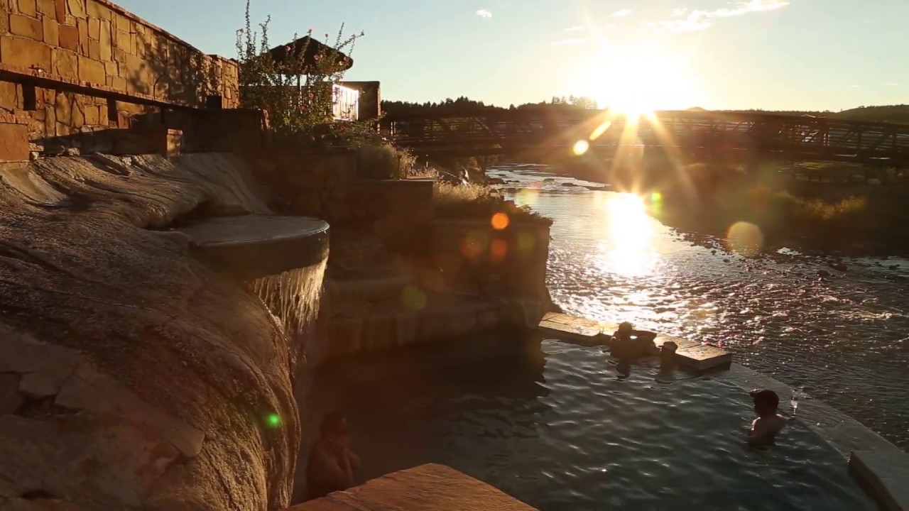 Home of the World's Deepest Geothermal Hot Spring - YouTube
