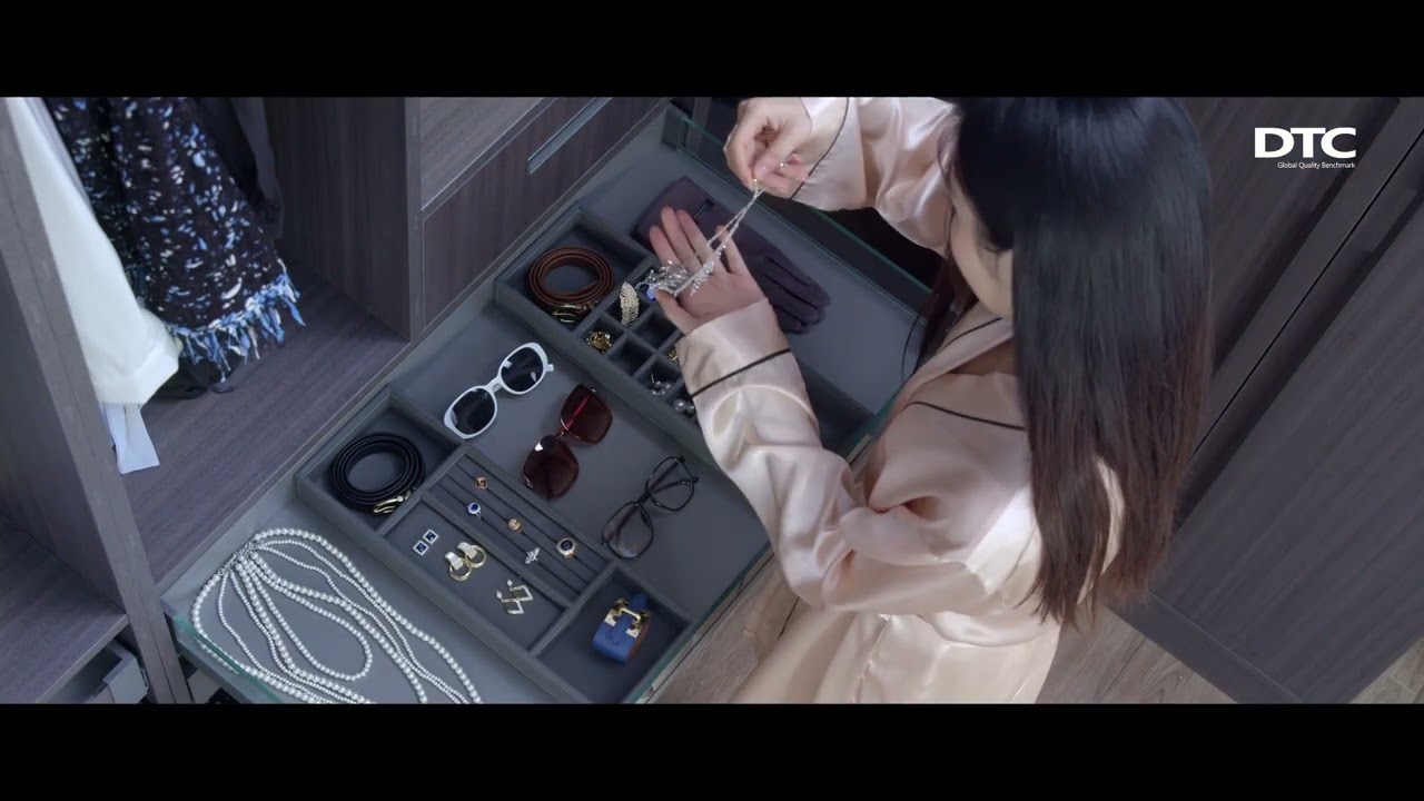 DTC PURE-PRO LQ Series Storage Drawers Applications in Bedroom - YouTube