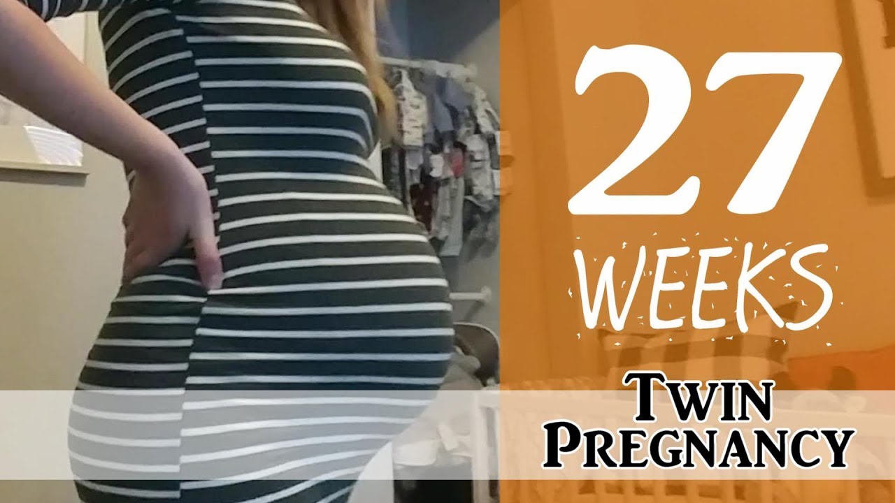 Twin Pregnancy Update - 27 Weeks + Sleep Training a Toddler! - YouTube