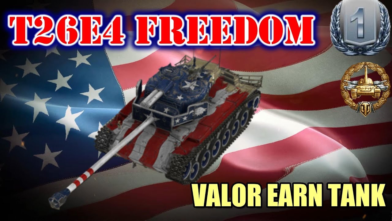 Freedom Banners Of Valor Earnable Tank WOT Console - World Of Tanks ...