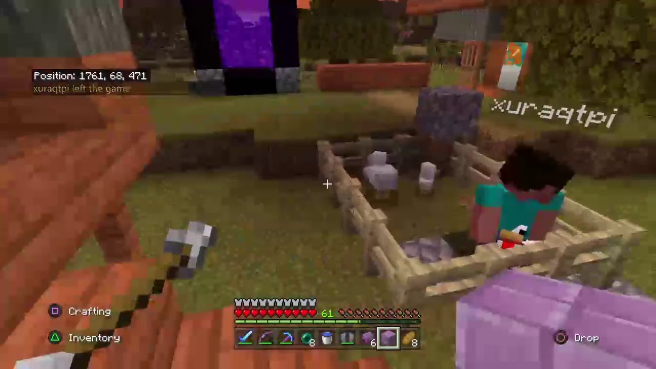 Minecraft Ps4 Bedrock w/Friends (Survival) pt6 - YouTube