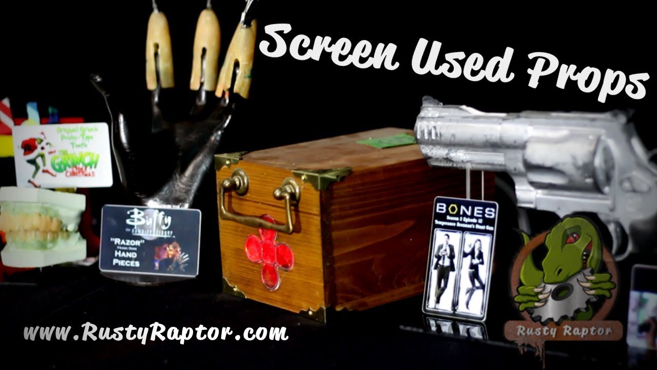 Screen Used Prop Collection- Rusty Raptor Props Video 1 - YouTube