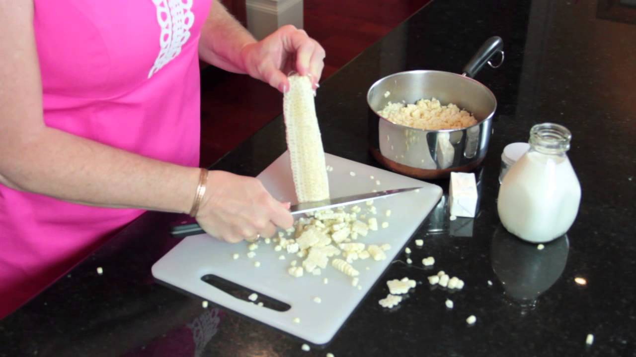 Creamed-Style Corn With Milk : Easy Southern Cooking - YouTube