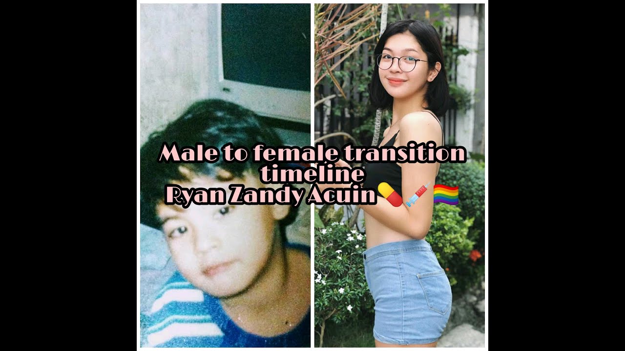 MALE TO FEMALE TRANSITION/ RYAN ZANDY ACUIN#SEXY#BEAUTIFUL - YouTube