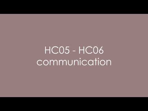 HC05 & HC06 communication - Mexx & Cis