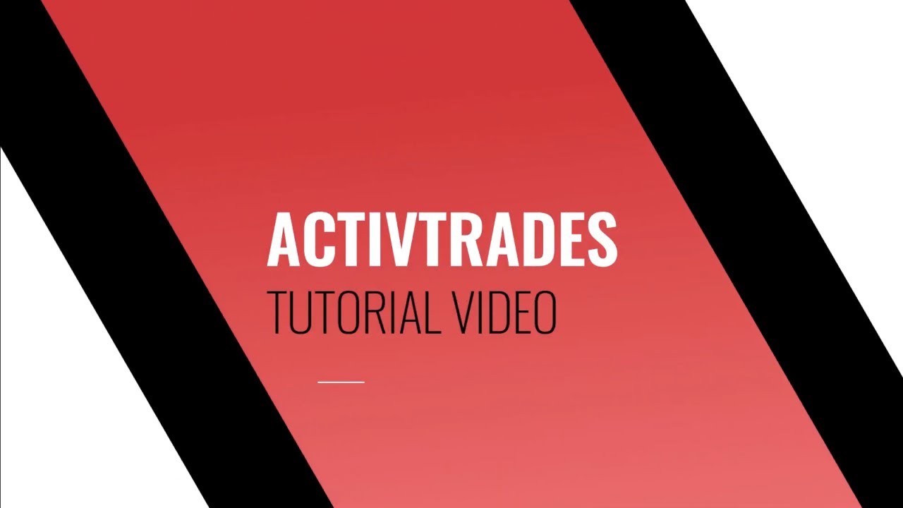 Recensione broker ActivTrades [Tutorial in italiano] - YouTube