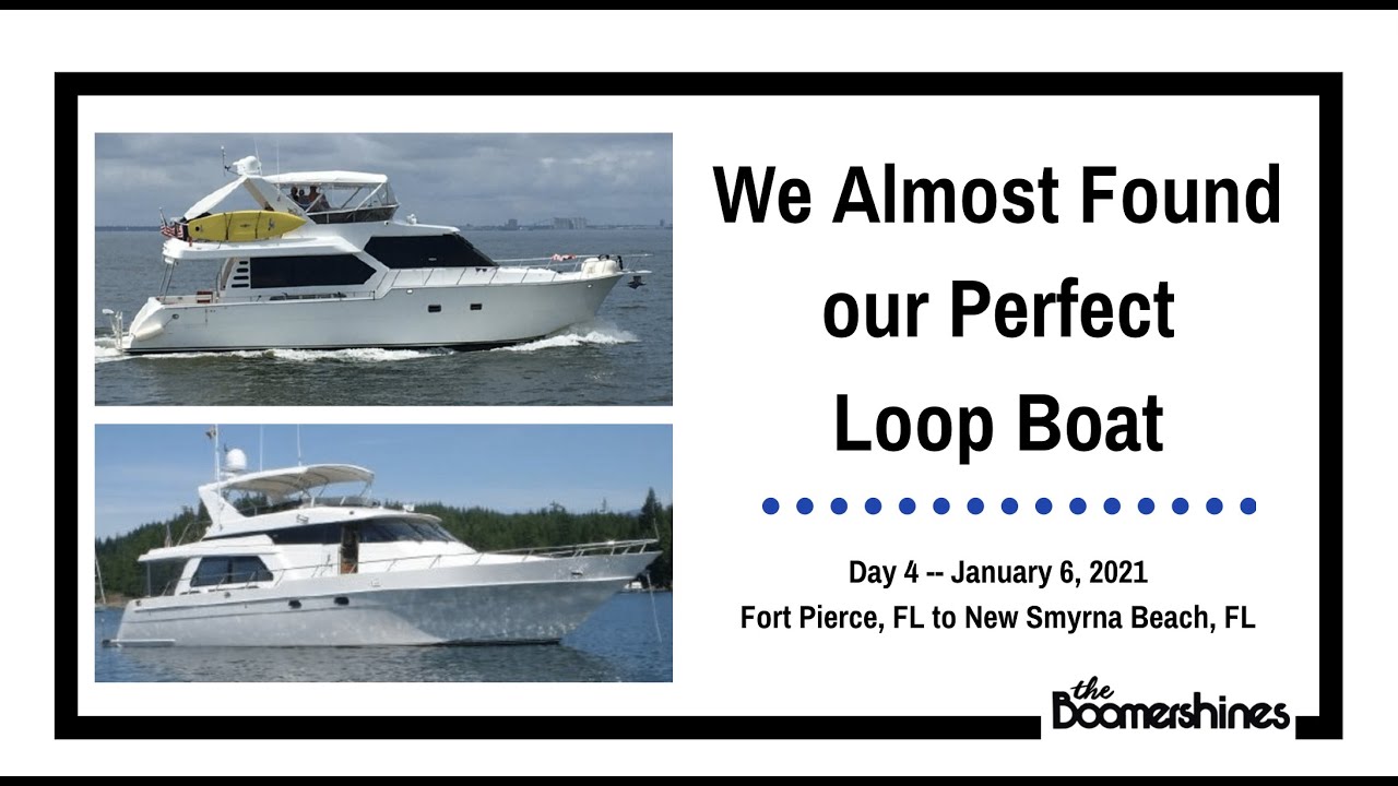 Day 4 of our RV trip & we almost found our perfect great loop boat ...