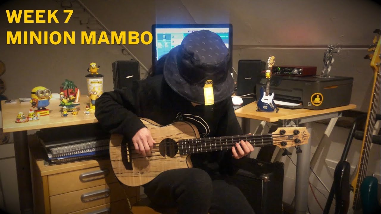 U-bass cover - Minion Mambo - The Minions - Pharrell Williams - YouTube