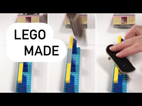 DIY Fingerboarding Ramp & Rail Made Of LEGOS - Fingerboard Everything ...