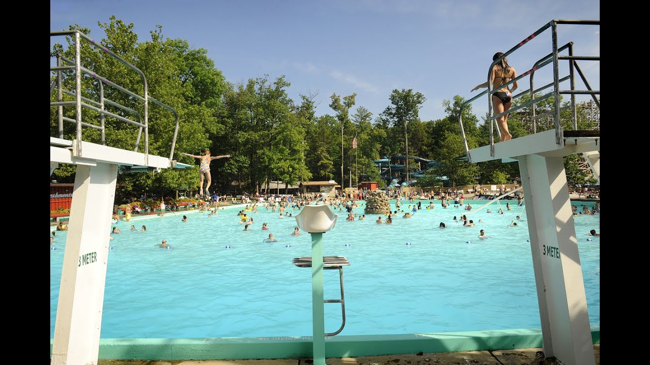 Knoebels Day 3 (Pool) - YouTube