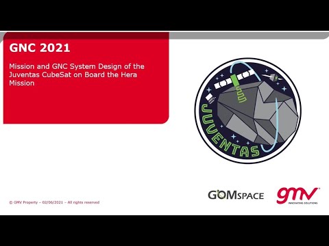 GNC 2021 Conference Presentation of the Juventas GNC System - YouTube
