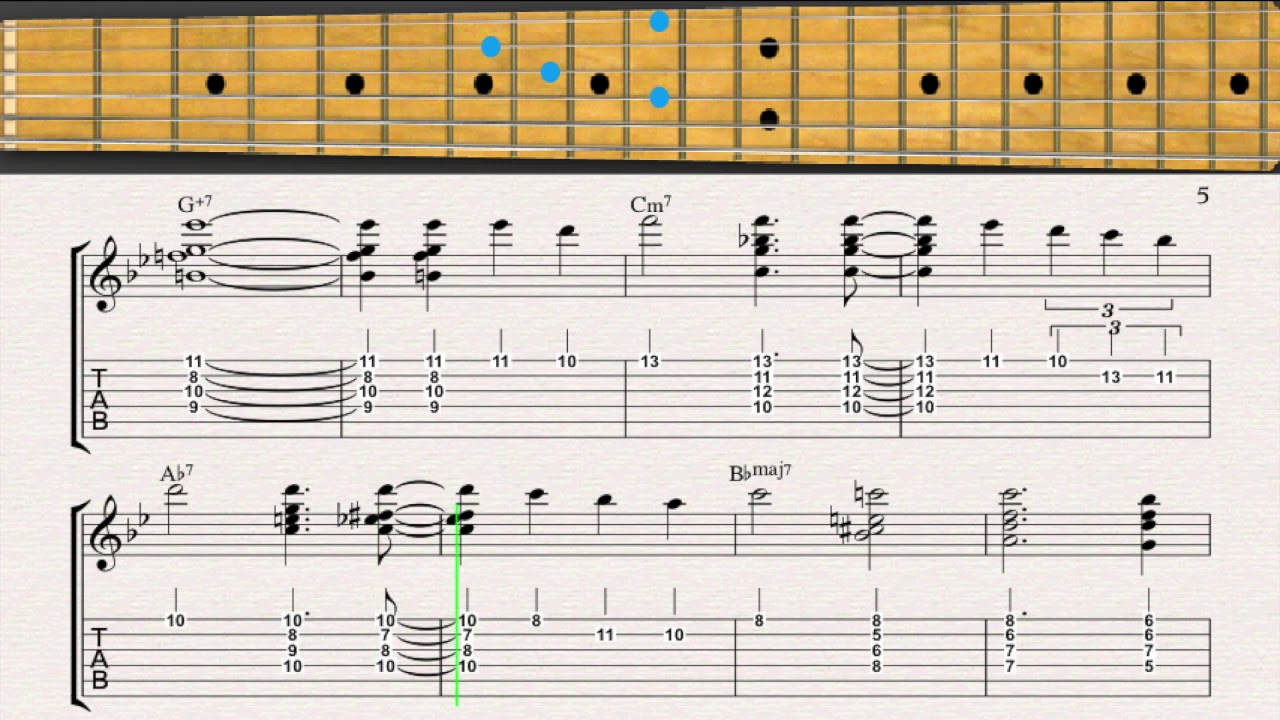 Stella by Starlight | Solo Jazz Guitar Tabs - YouTube