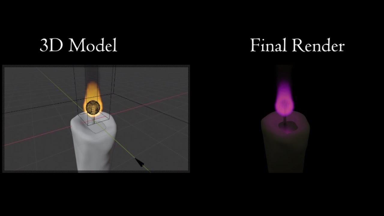 3D Model vs. Render 3 - YouTube