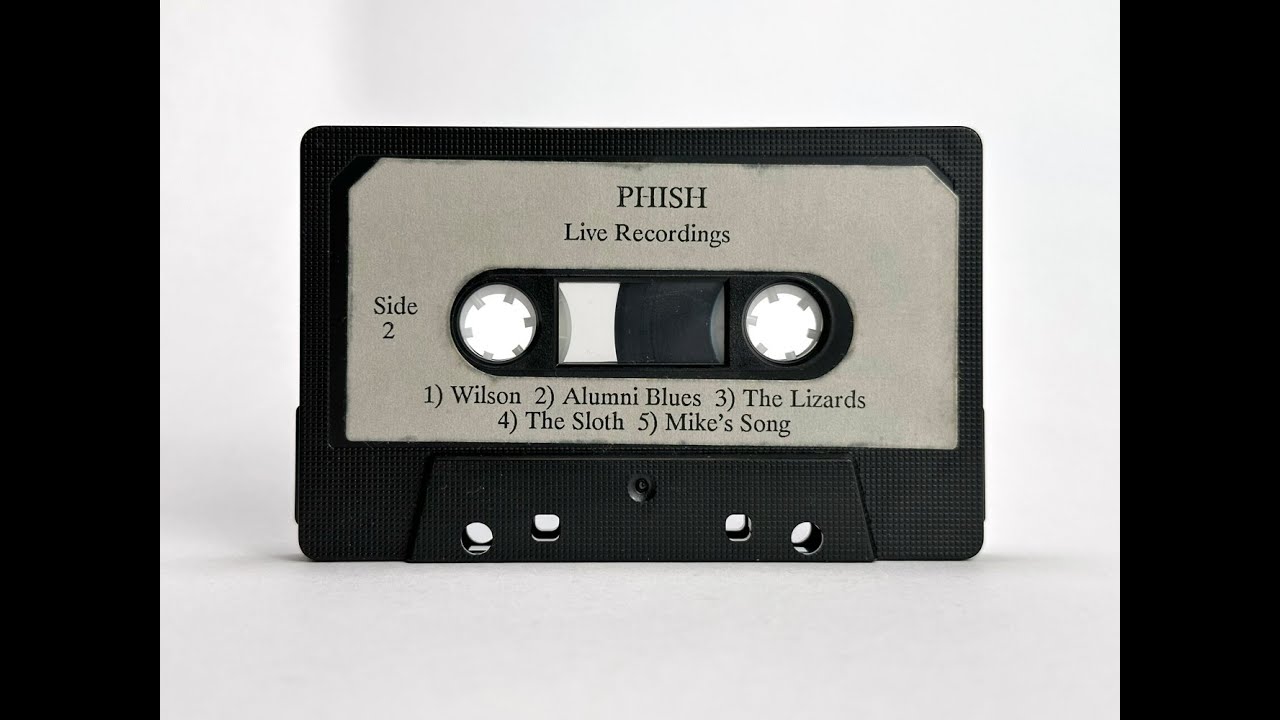 Phish 1989 Studio + Live Demo Tape Side B - © 1987 Ernest Anastasio III ...
