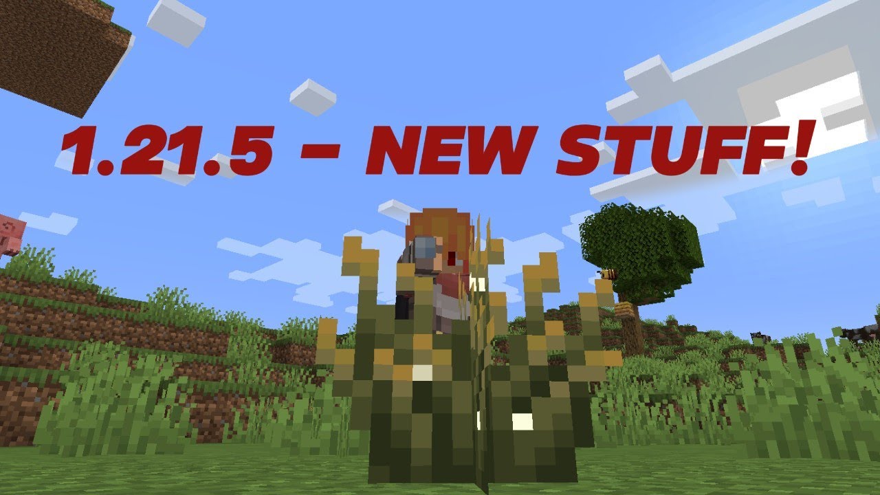 Checking out the 1.21.5 snapshot stuff! - YouTube
