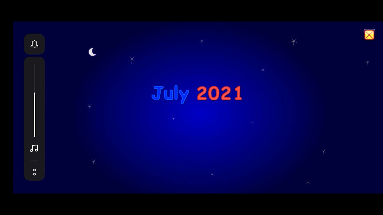 starfall calendar July 8 2021 - YouTube