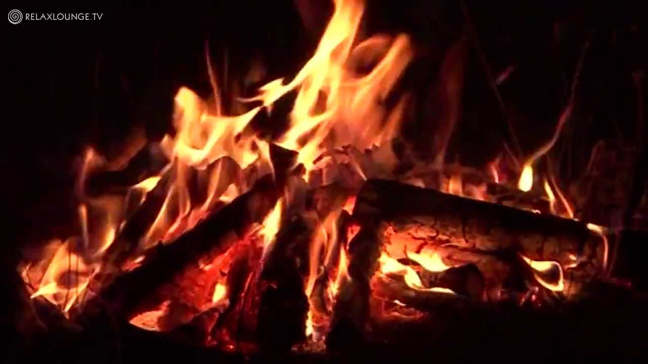 Relax with CAMPFIRE ROMANCE - 02 NIGHT FIRE (PURERELAX.TV) - YouTube
