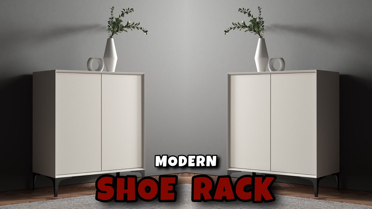 From Bench to Display: Dual-Purpose Shoe Racks for Modern Living - YouTube